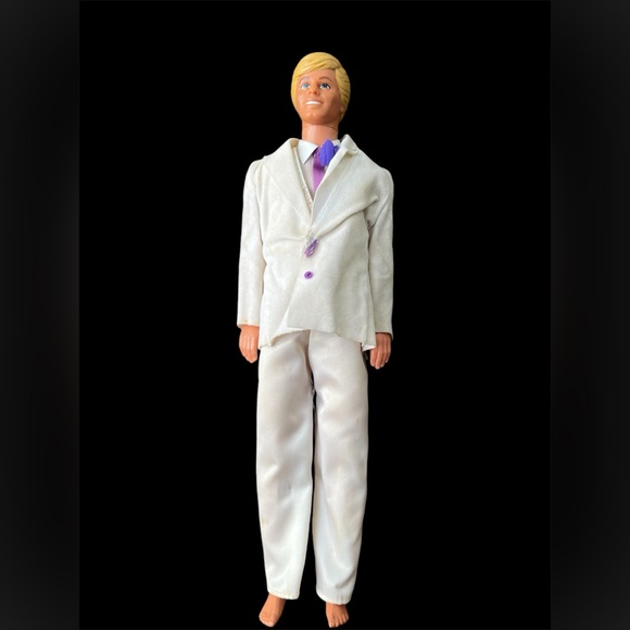 Mattel | Toys | Vintage Crystal Ken Barbie 983 Mattel Blonde Blue Eyes ...